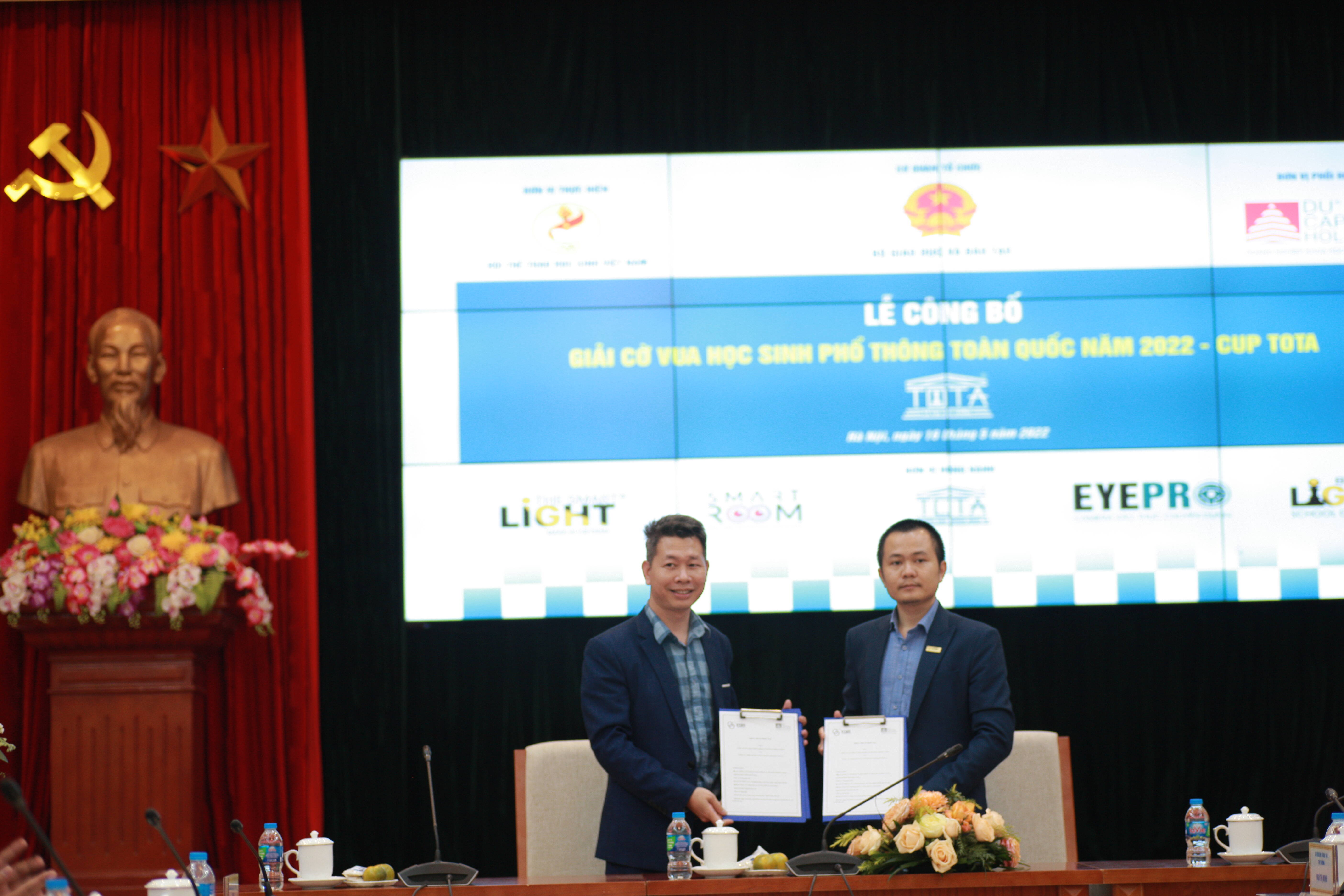 TCOM là Đối tác công nghệ giải cờ vua cúp TOTA - Bộ giáo dục | TCOM